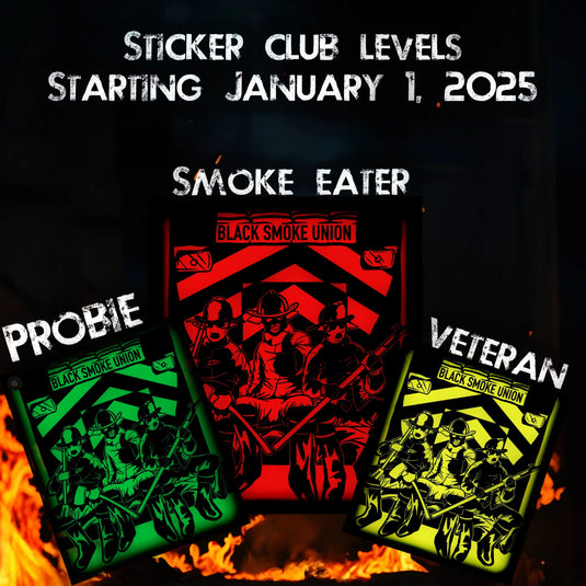 Black Smoke Sticker Club - Black Smoke Sticker LLC