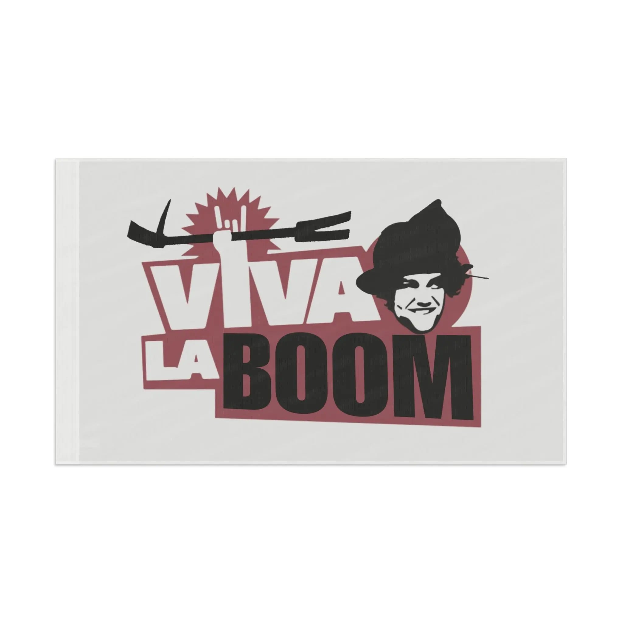 Viva La Boom Flag - Black Smoke Sticker LLC