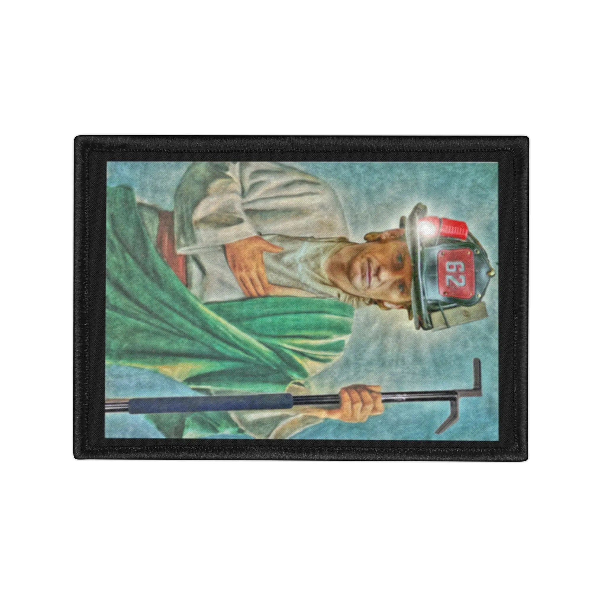 Saint Gavin Iron On Patch – Black Smoke Sticker LLC