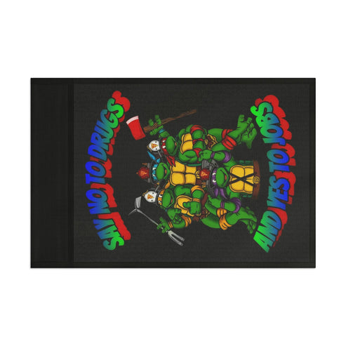 TMNT Flag - Black Smoke Sticker LLC