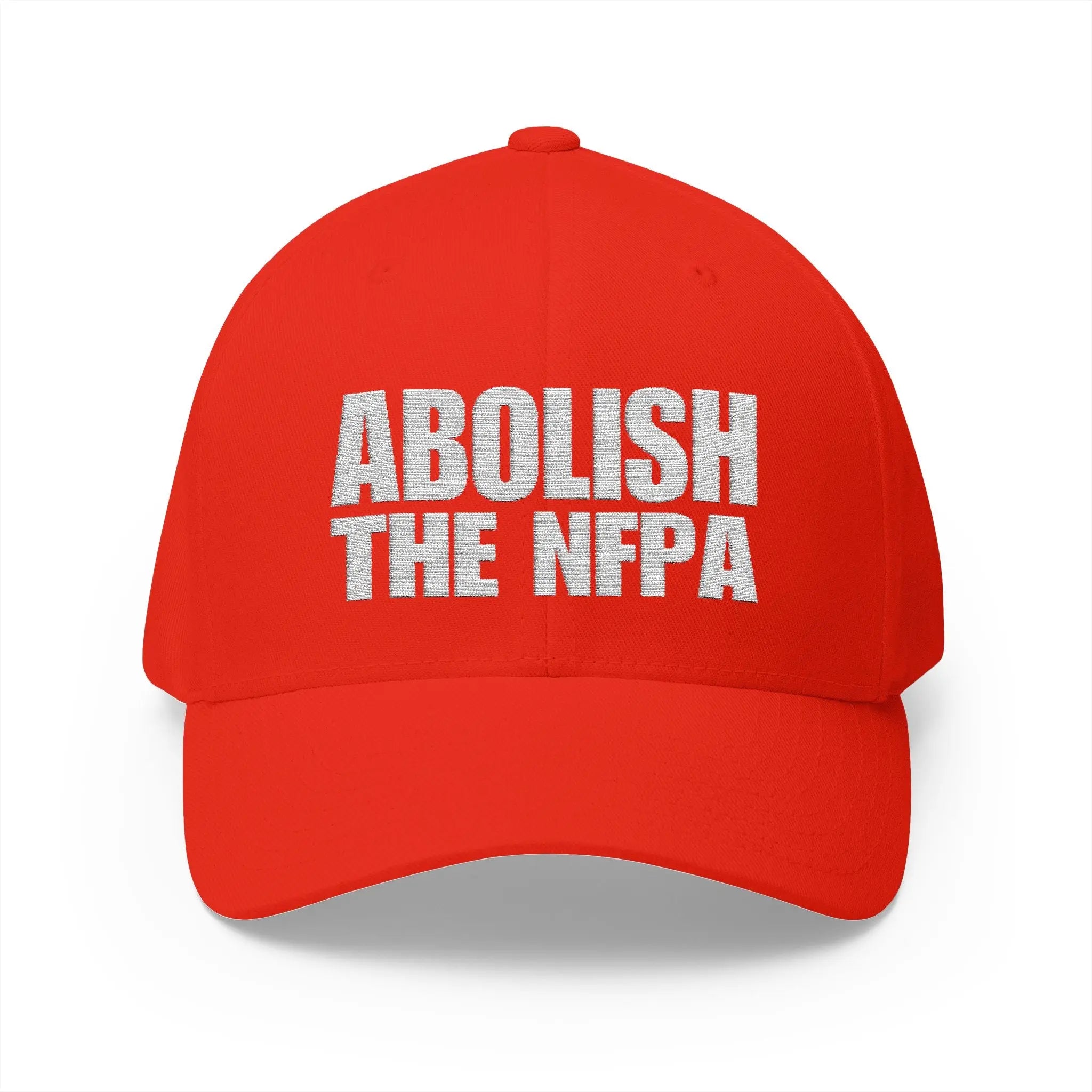 Abolish the NFPA Flex Fit - Black Smoke Sticker LLC