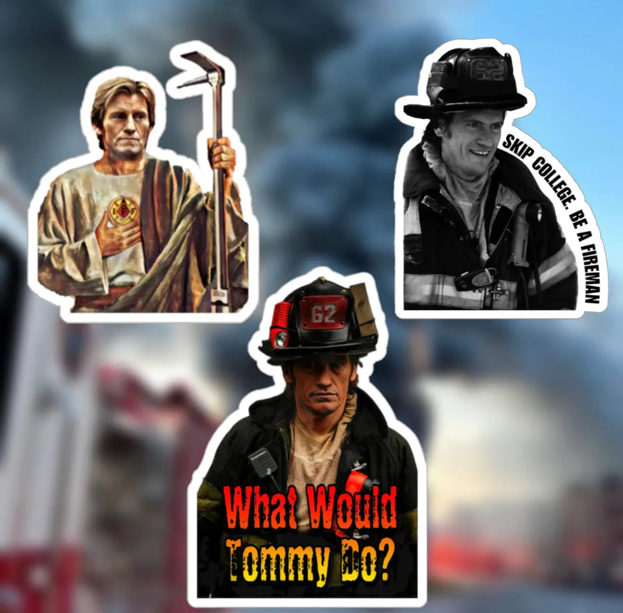 Gavin Three Pack – Black Smoke Sticker LLC