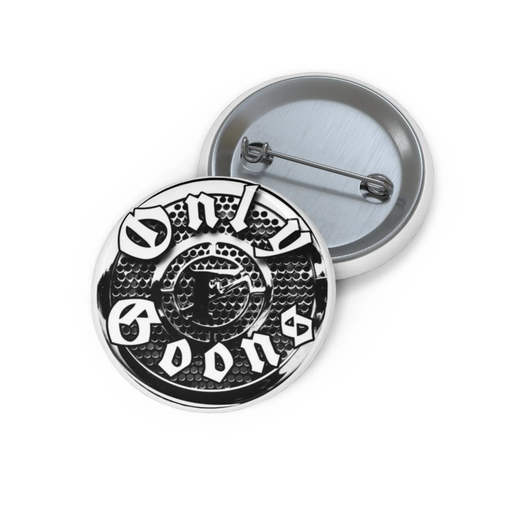 Only Goons Pin - Black Smoke Sticker LLC