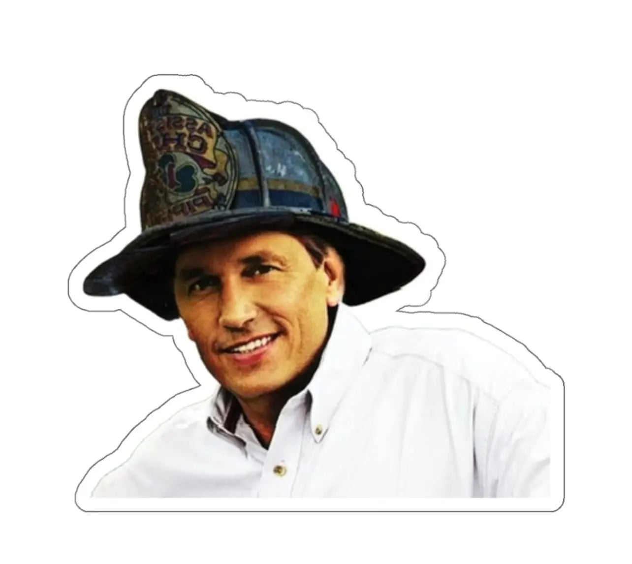 FF Straight - Black Smoke Sticker LLC