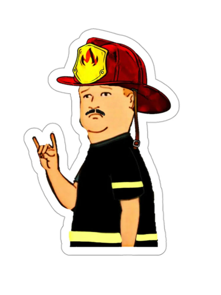 FIRE – Black Smoke Sticker LLC