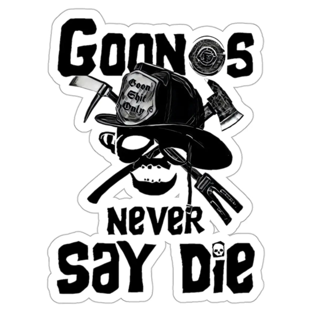 Goons and Cowboys - Black Smoke Sticker LLC