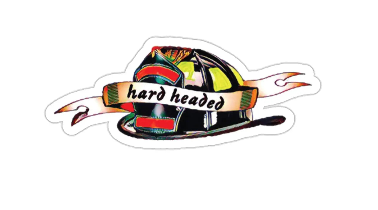 Hard Headed – Black Smoke Sticker LLC